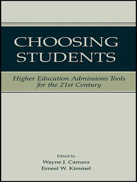 Choosing Students (ebook) | 9781135619091 | Boeken | bol.com