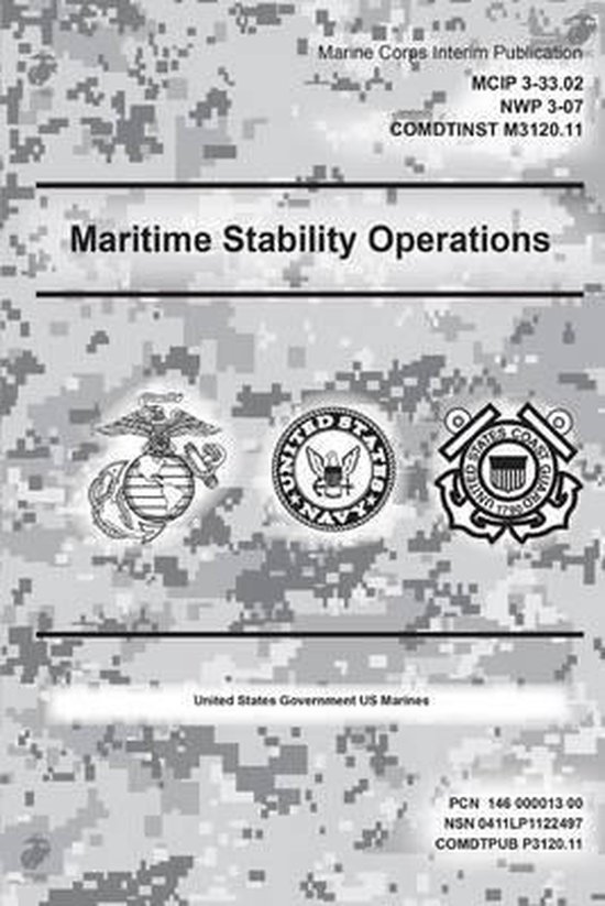 Marine Corps Interim Publication Maritime Stability Operations MCIP 3 ...