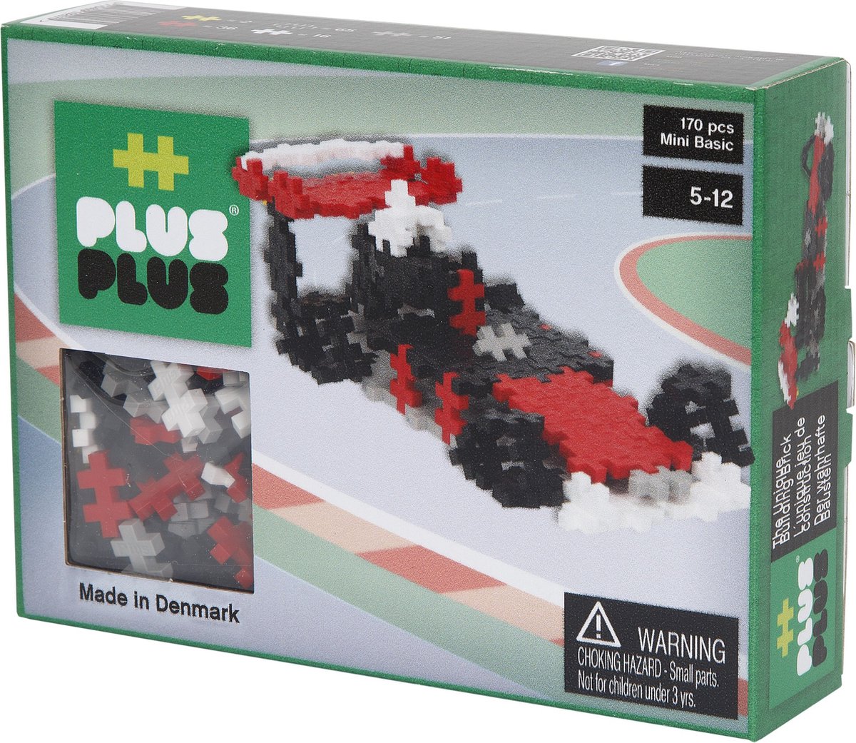 Plus-Plus Mini Basic Racewagen - Constructiespeelgoed - 170 stuks (3747) | bol.com