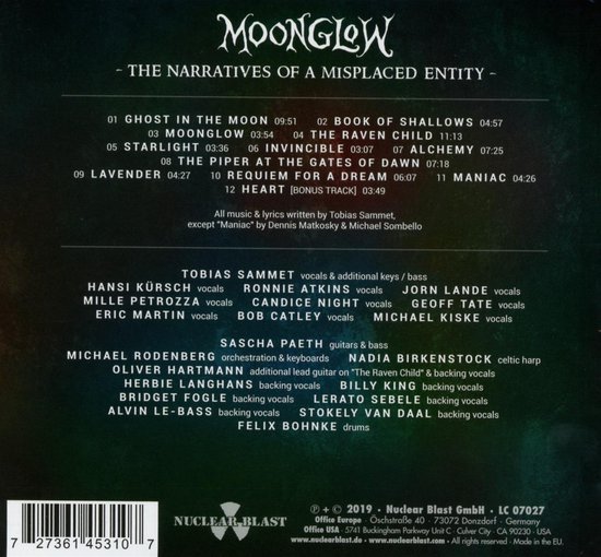 Moonglow, Avantasia | CD (album) | Muziek | bol