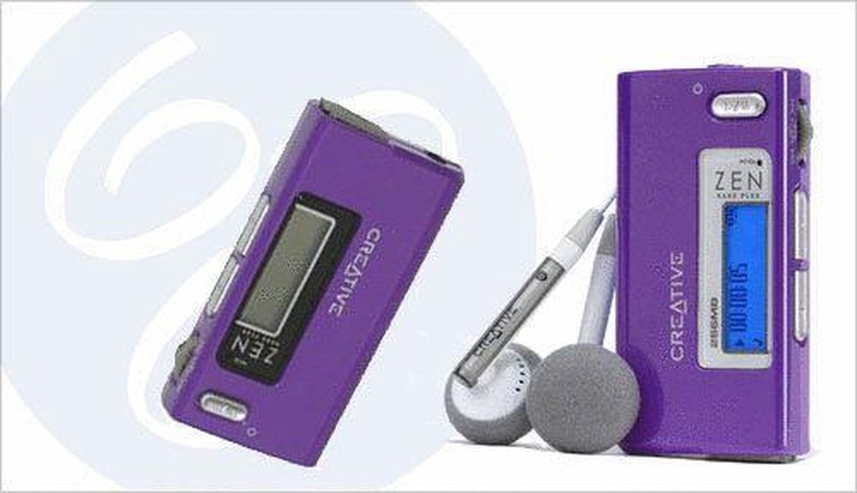 Creative Zen Nano Plus 512 MB Paars | bol.com