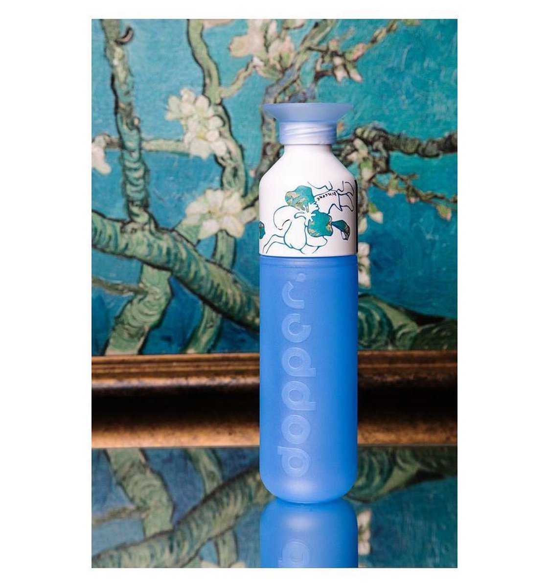 Dopper Original Drinkfles - 450 ml - van Gogh blauw - Special Edition | bol