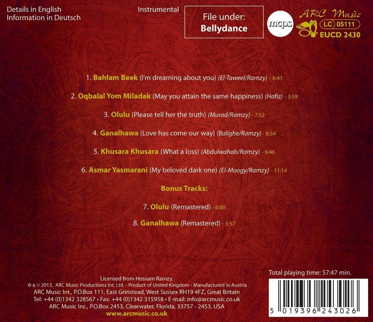 Best Of Abdul Halim Hafiz, Hossam Ramzy | CD (album) | Muziek | bol.com