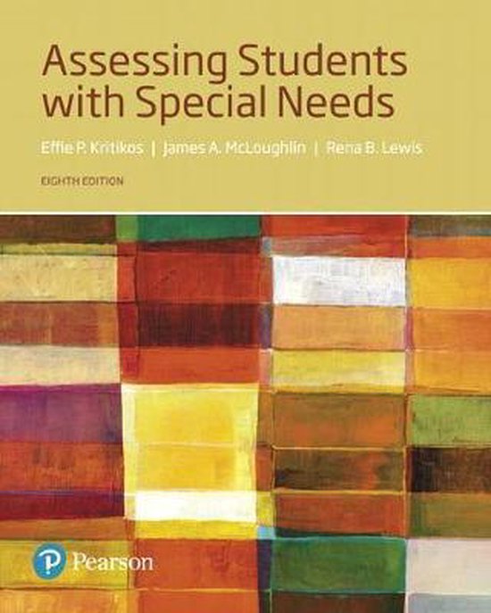 Assessing Students with Special Needs | 9780134575704 | Effie Kritikos ...
