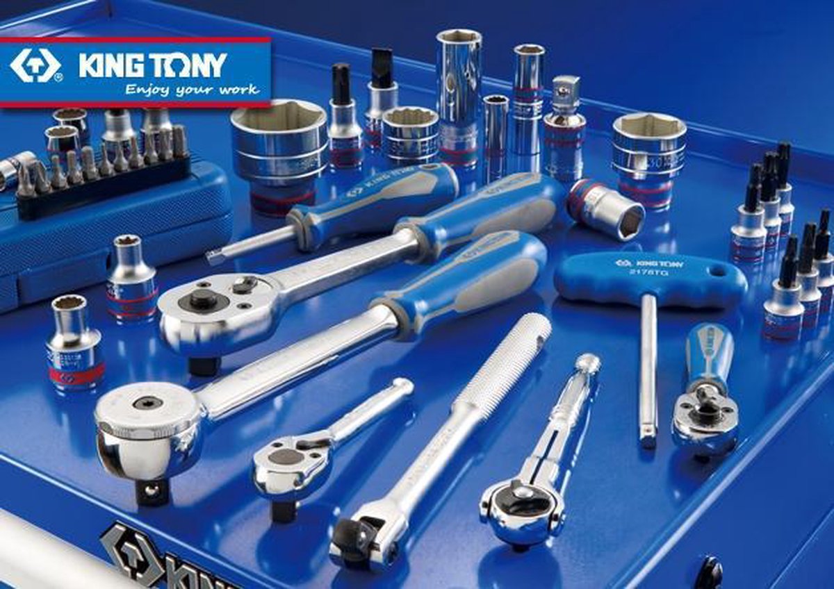 Kniptang voor zware inspanning "geïsoleerd 1000V" King Tony | bol