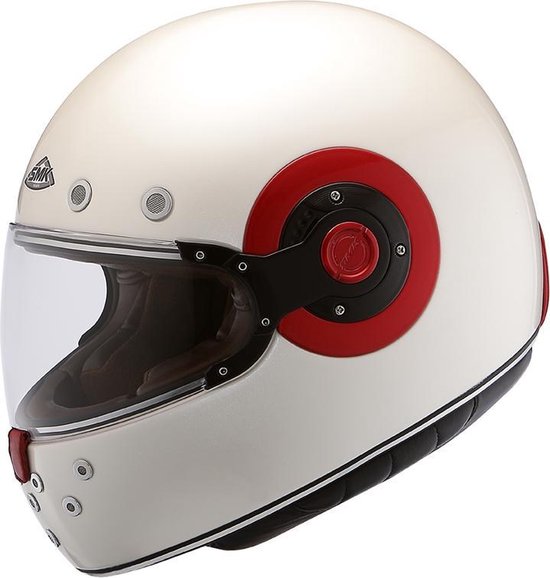 SMK Retro Wit Integraalhelm M | bol.com
