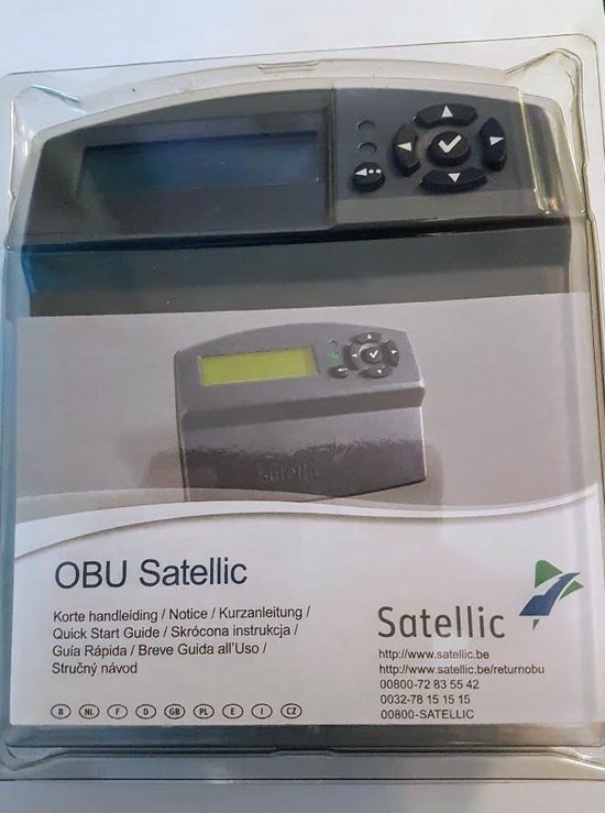 Satelliet voor vrachtautos - Satellic Obu - voor o.a Tol wegen etc | bol