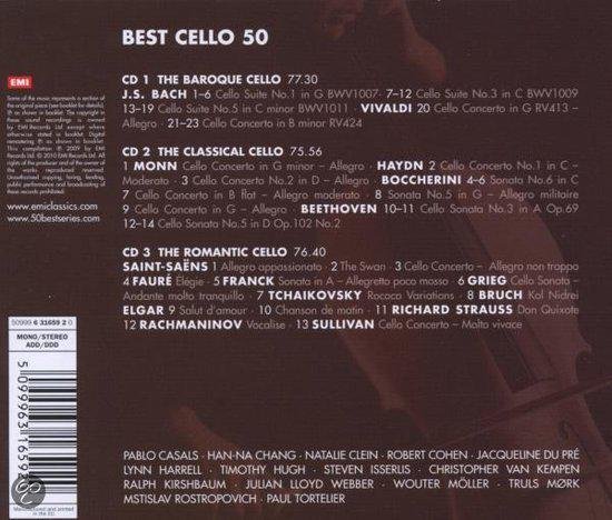 Best Cello 50, various artists | Muziek | bol