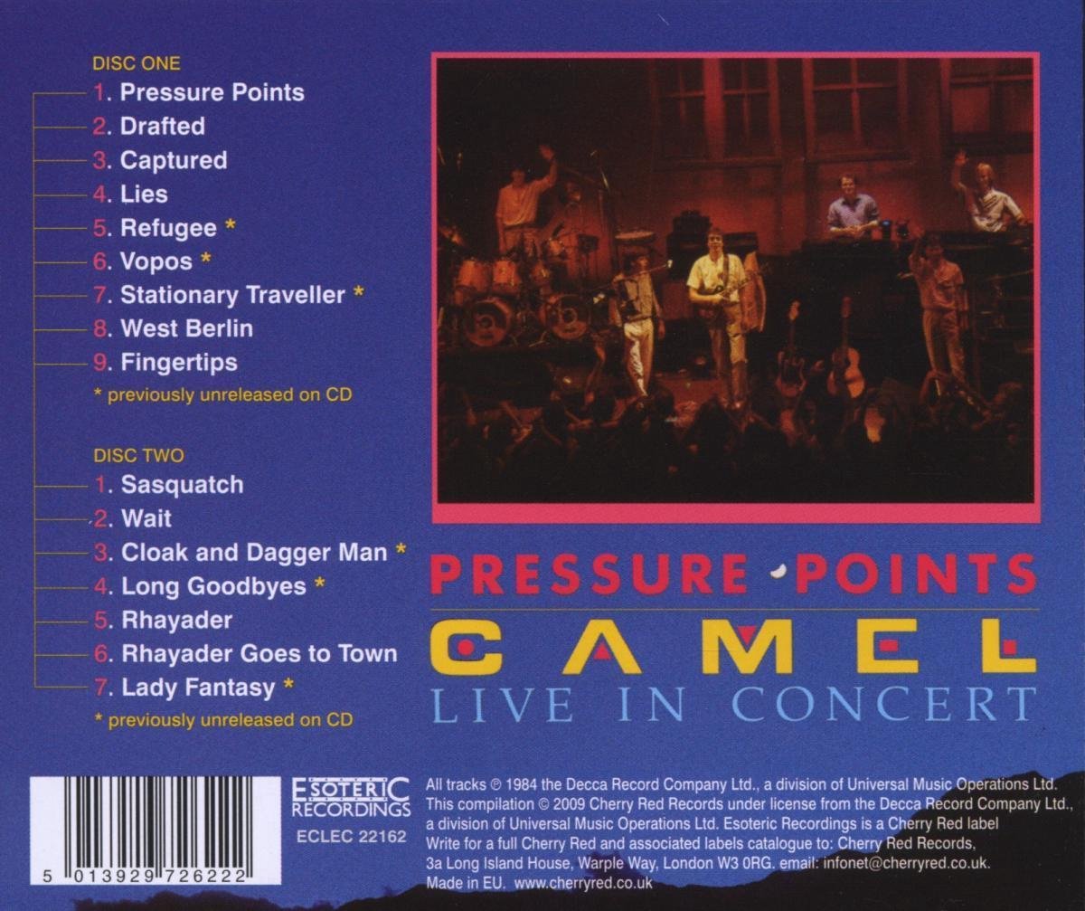 Pressure Points, Camel | Muziek | bol