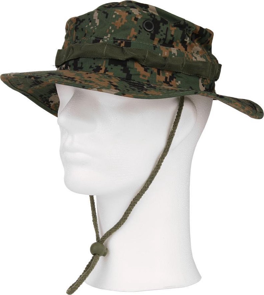Fostex Garments - Bush hat luxe ripstop (kleur: Digital camo / maat: S ...