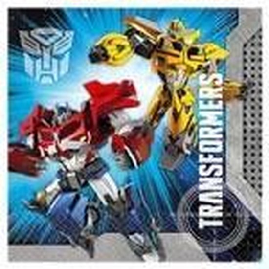 Transformers Prime servetten | bol.com