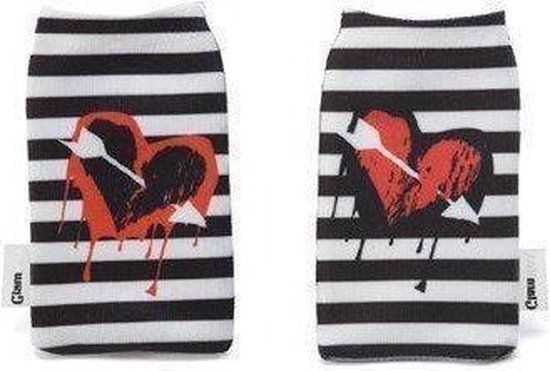 GlamRock Mobile Sock Heart | bol.com