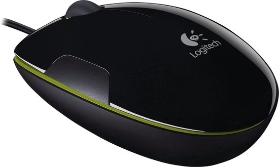 Logitech M150 - Lasermuis - Zwart-Groen | bol