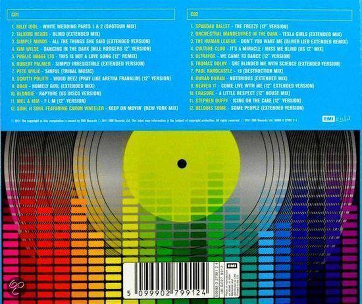 80'S 12 Inch Party, Various | CD (album) | Muziek | bol.com