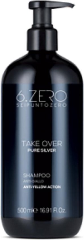 6.Zero Take Over Pure Silver shampoo 500ml | bol