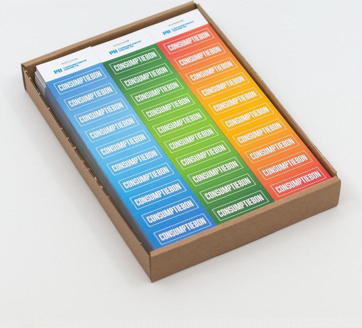 Consumptiebonnen Basic assorti | 3 x 1.000 bonnen | bol.com