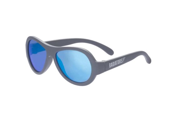 Babiators UV zonnebril Peuter Aviators - Blue Steel Grijs - Maat 3-5 jaar | bol
