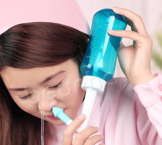 Neusdouche - Neusspoeler - Gebruiksvriendelijke Neusdouche - Neti Pot ...