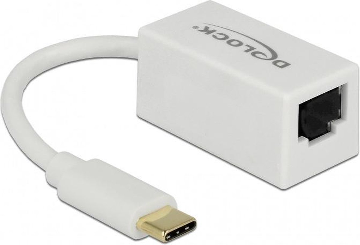 USB-C naar RJ45 Gigabit Ethernet LAN adapter / compact - USB3.0 - CAT6 ...