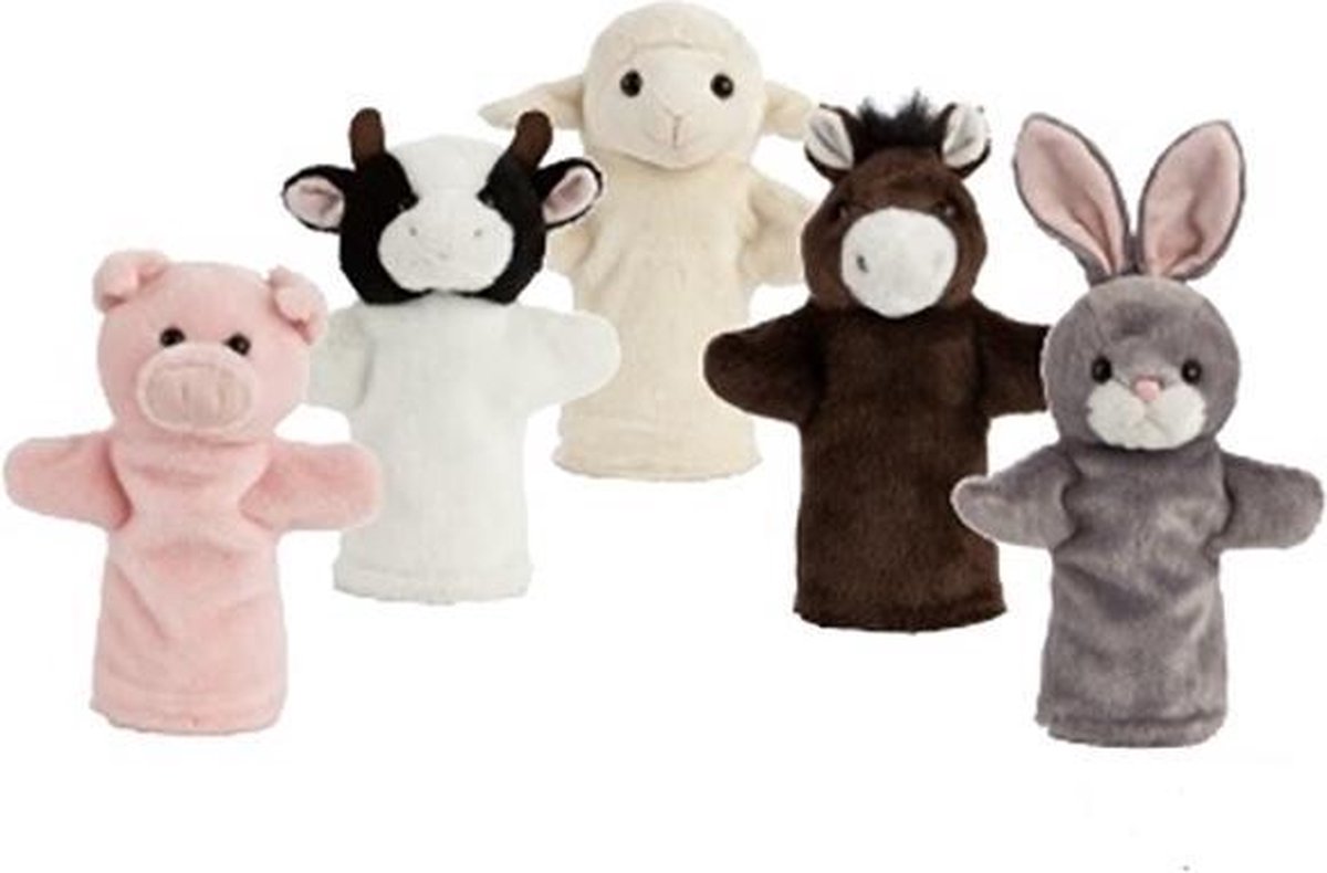 Living Nature Boerderij Handpoppen | bol.com