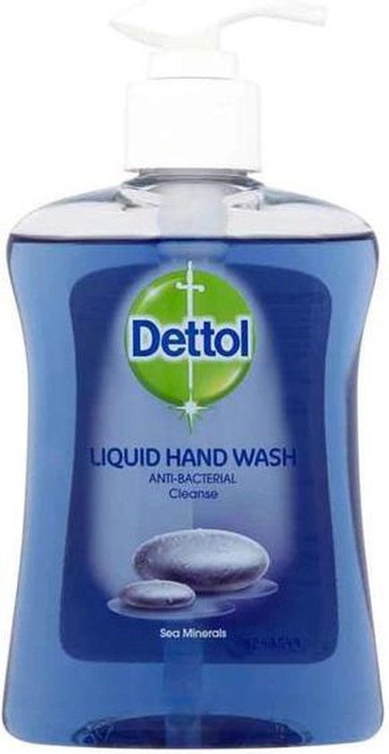 6 Stuks- Dettol Anti Bacteriele Handzeep Sea Minerals 250ML | bol.com