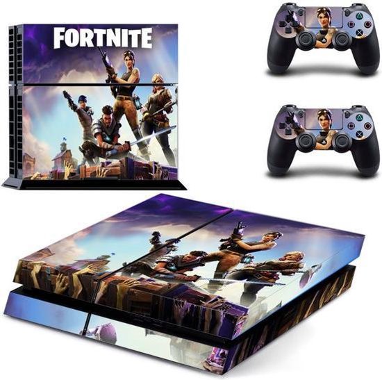 PS4 Fortnite Console + Controller Skin-Sticker-Set | bol.com