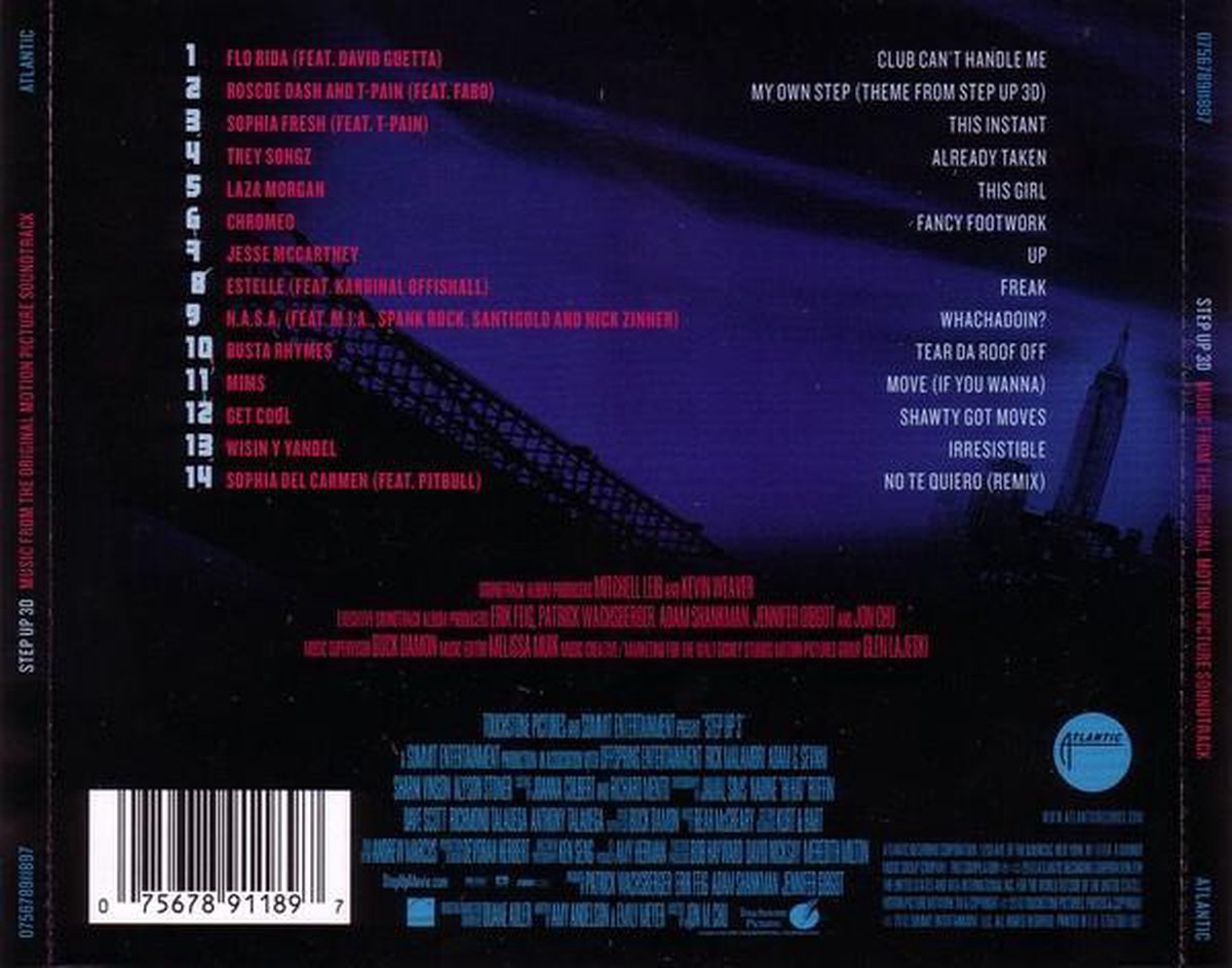 Original Soundtrack - Step Up 3D, various artists | CD (album) | Muziek ...