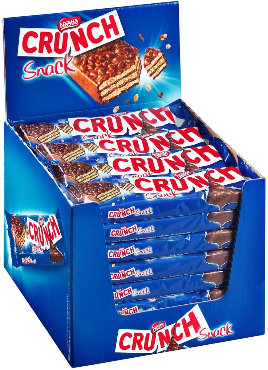 CRUNCH Snack - 30 x 33 gram | bol.com