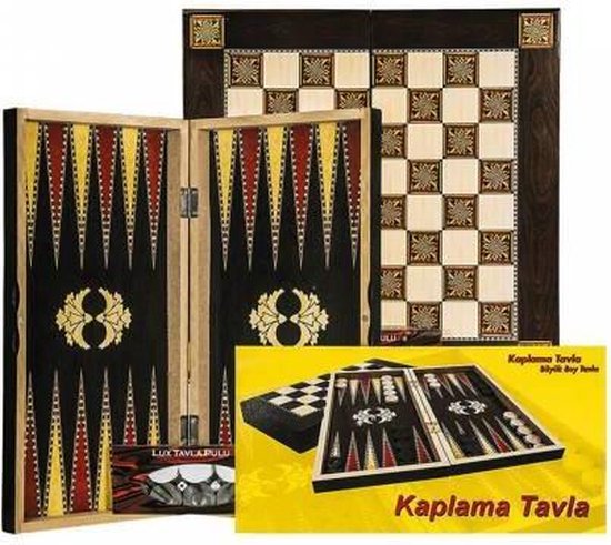 backgammon dambord tavla bordspel | Games | bol.com