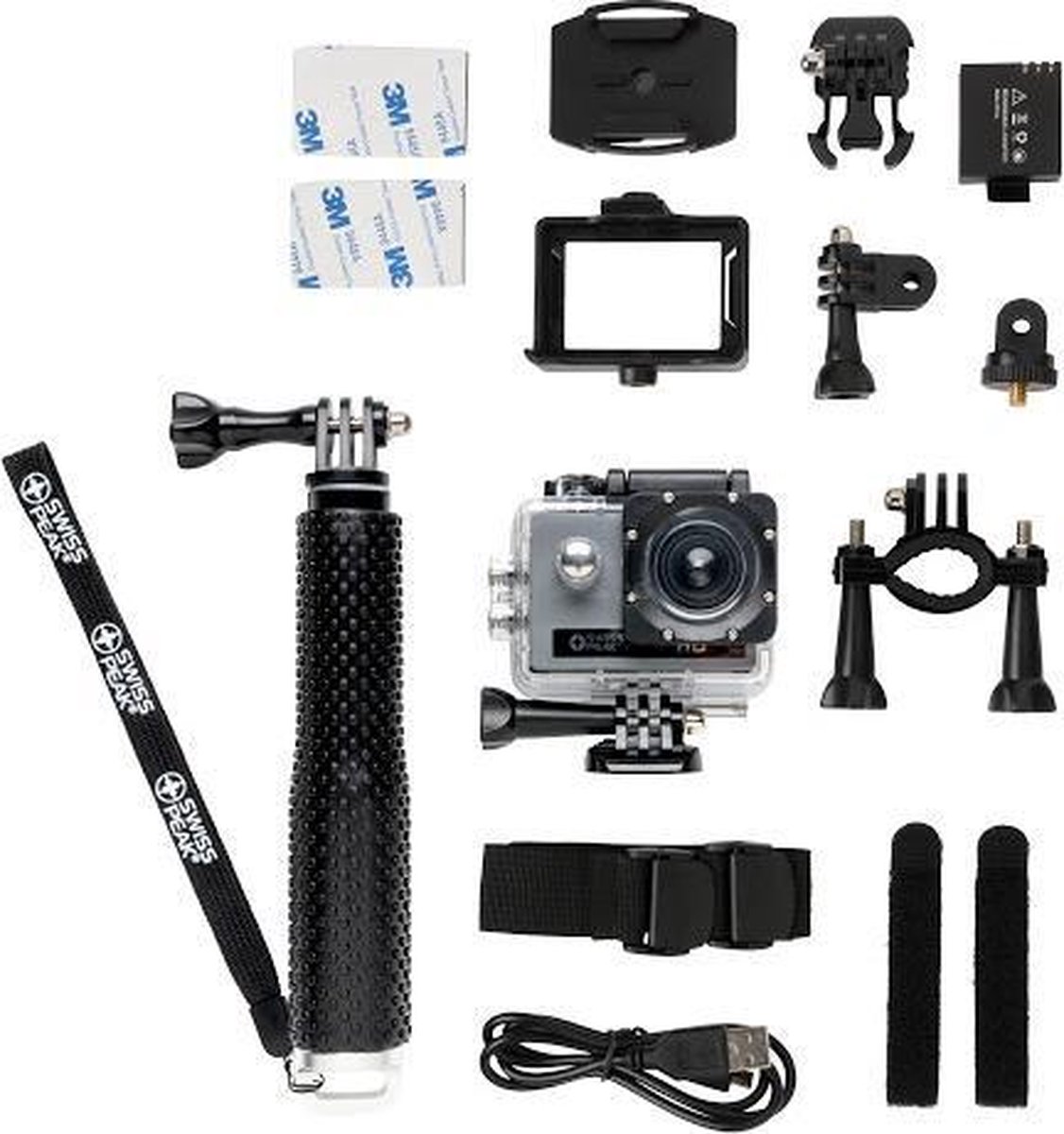 bol.com | Swiss Peak Action Camera Set