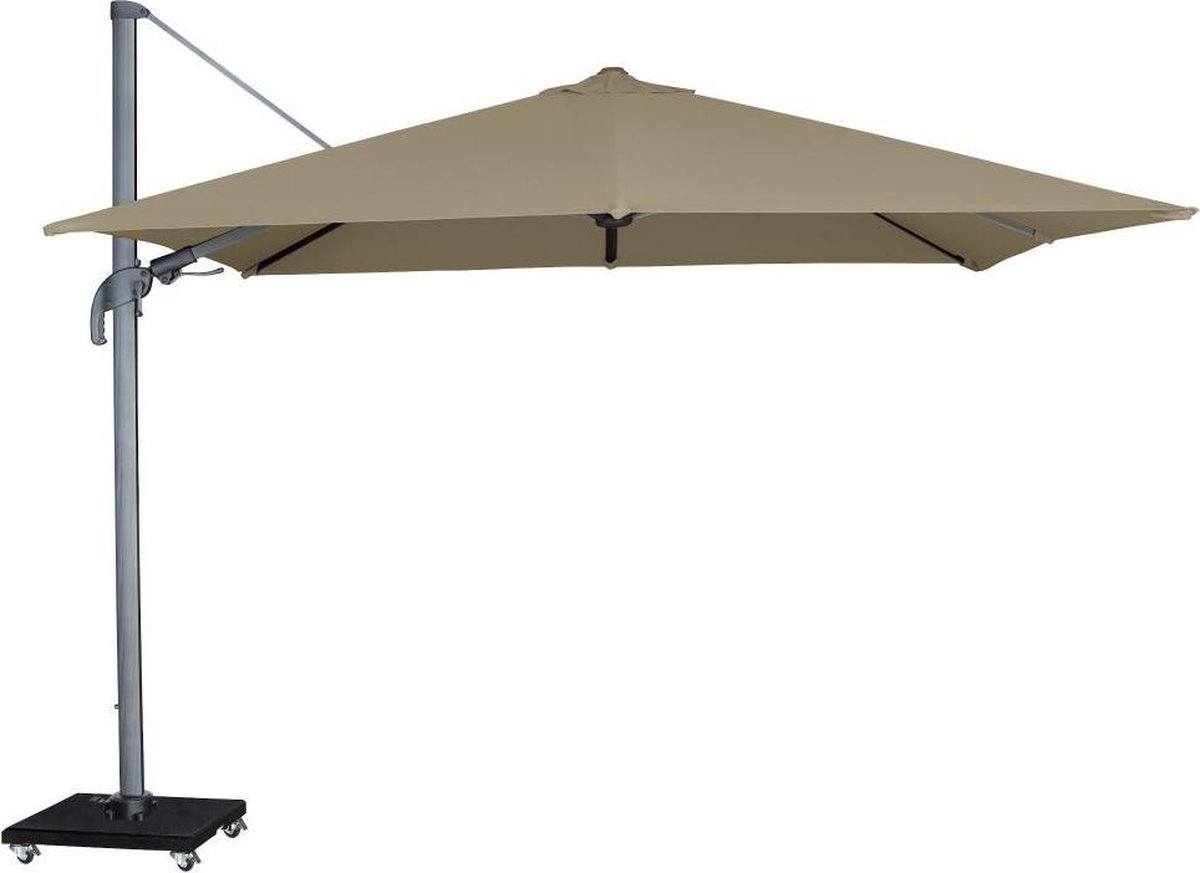 bol.com | Platinum California T2 Parasol 300x300cm Taupe- Beige ...