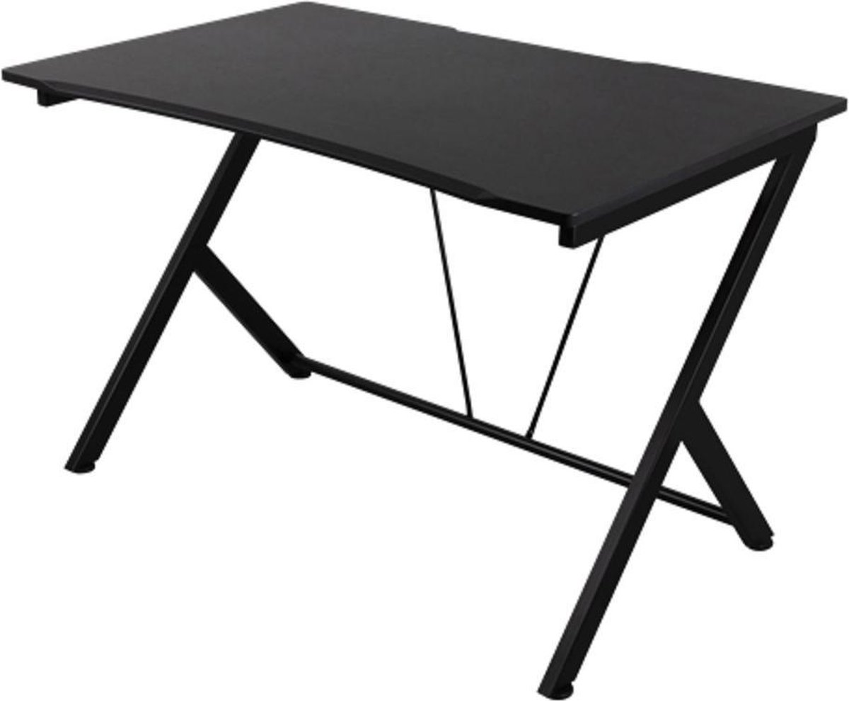 NÖRDIC GAME-N1007 (GAM-055) – Gaming tafel, zwart, MDF-schijf, metalen ...