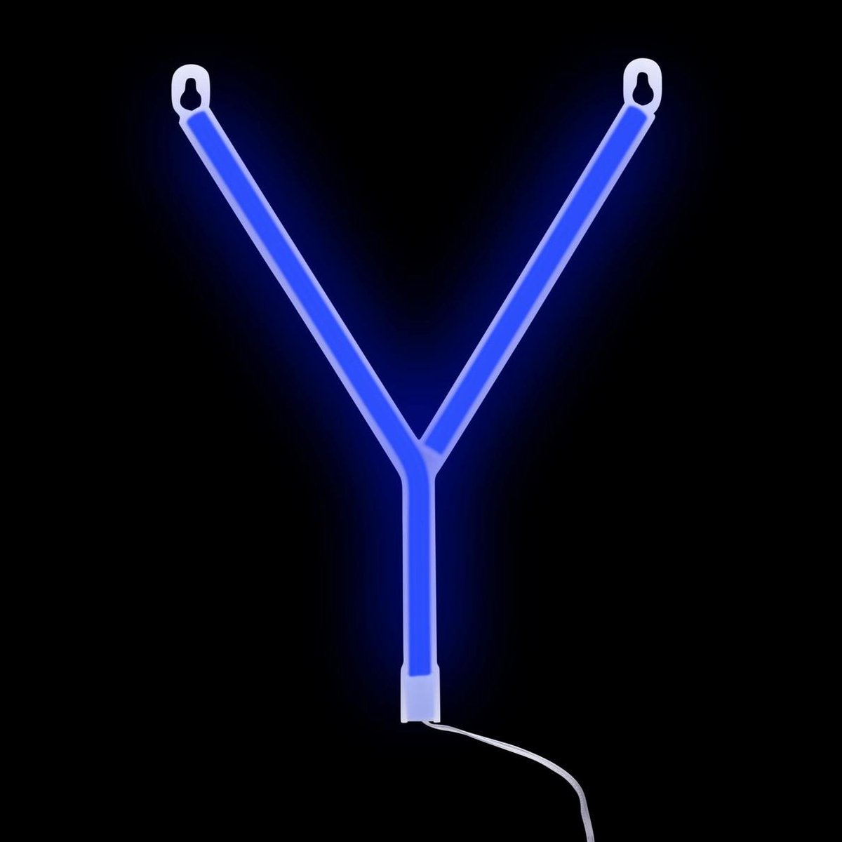Neon LED Letter Blauw Blue Y | bol.com