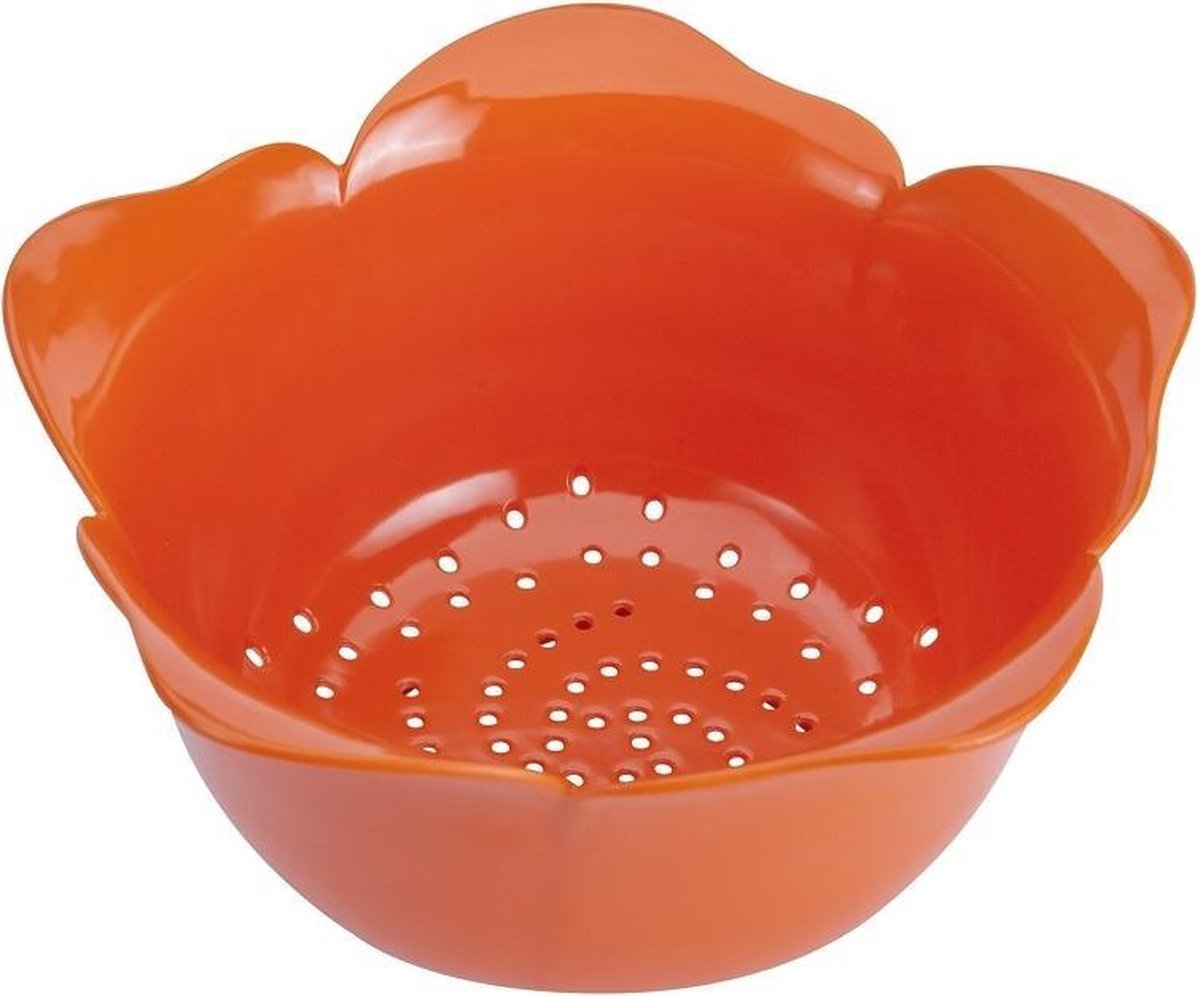 Zak!Designs Vergiet Bloem mini - Ø16,5 cm - Oranje | bol.com