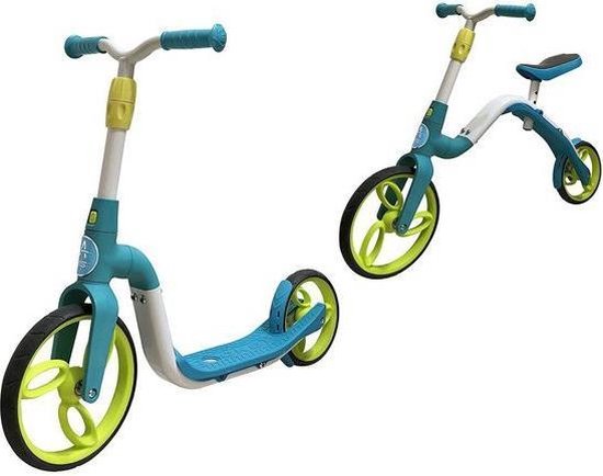 SportPlus SP-SC-021-B - 2 in 1 Step & Loopfiets - Blauw | bol.com