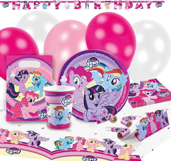 Amscan Partypakket My Little Pony Meisjes 70 Stuks | bol.com