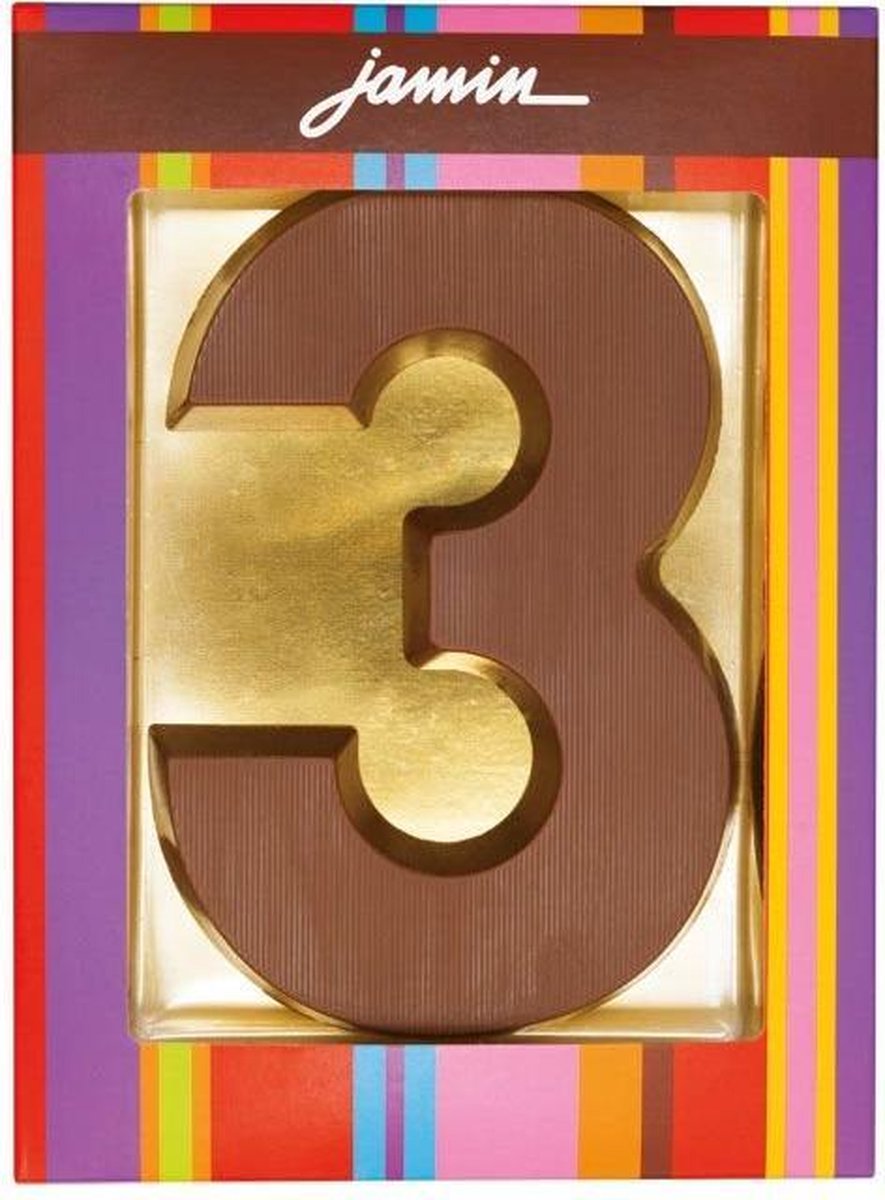 Jamin Chocolade cijfer 3 - 175 gram | bol.