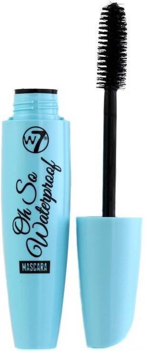 W7 Make-Up Oh So Waterproof Mascara - Zwart | bol
