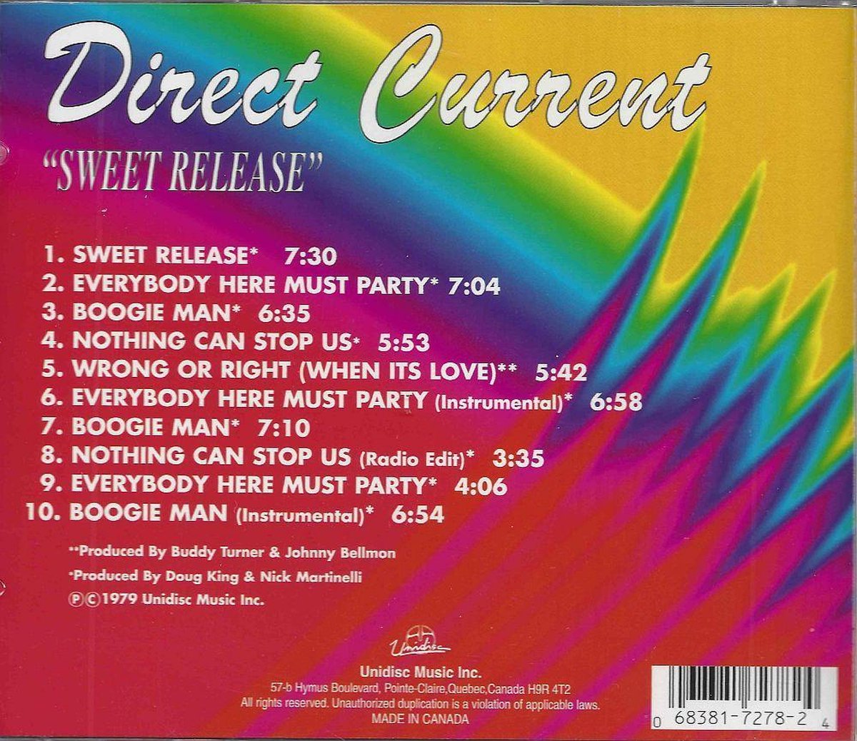 Sweet Release, Direct Current | CD (album) | Muziek | bol
