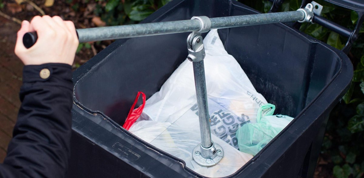 Kliko-pers | Container-pers | Afvalpers | Tot 50% meer ruimte! | bol