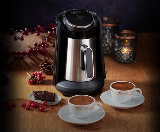 OK0010-K - Arzum OKKA Minio PRO - Stalen Koffiepot OK0010-K Silver ...