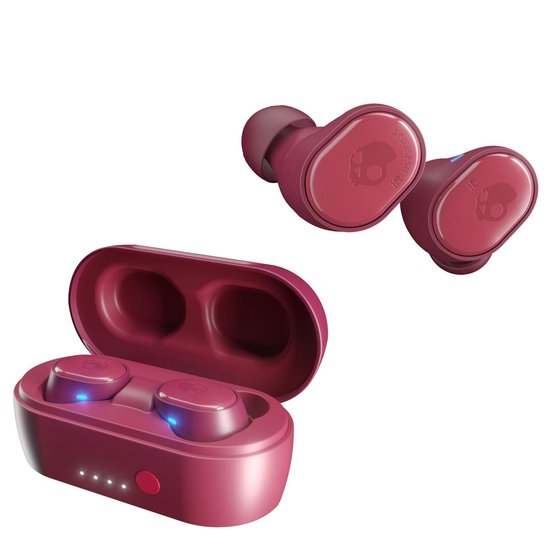 Skullcandy - Headphone Sesh True Wireless In-Ear - Red | bol.com