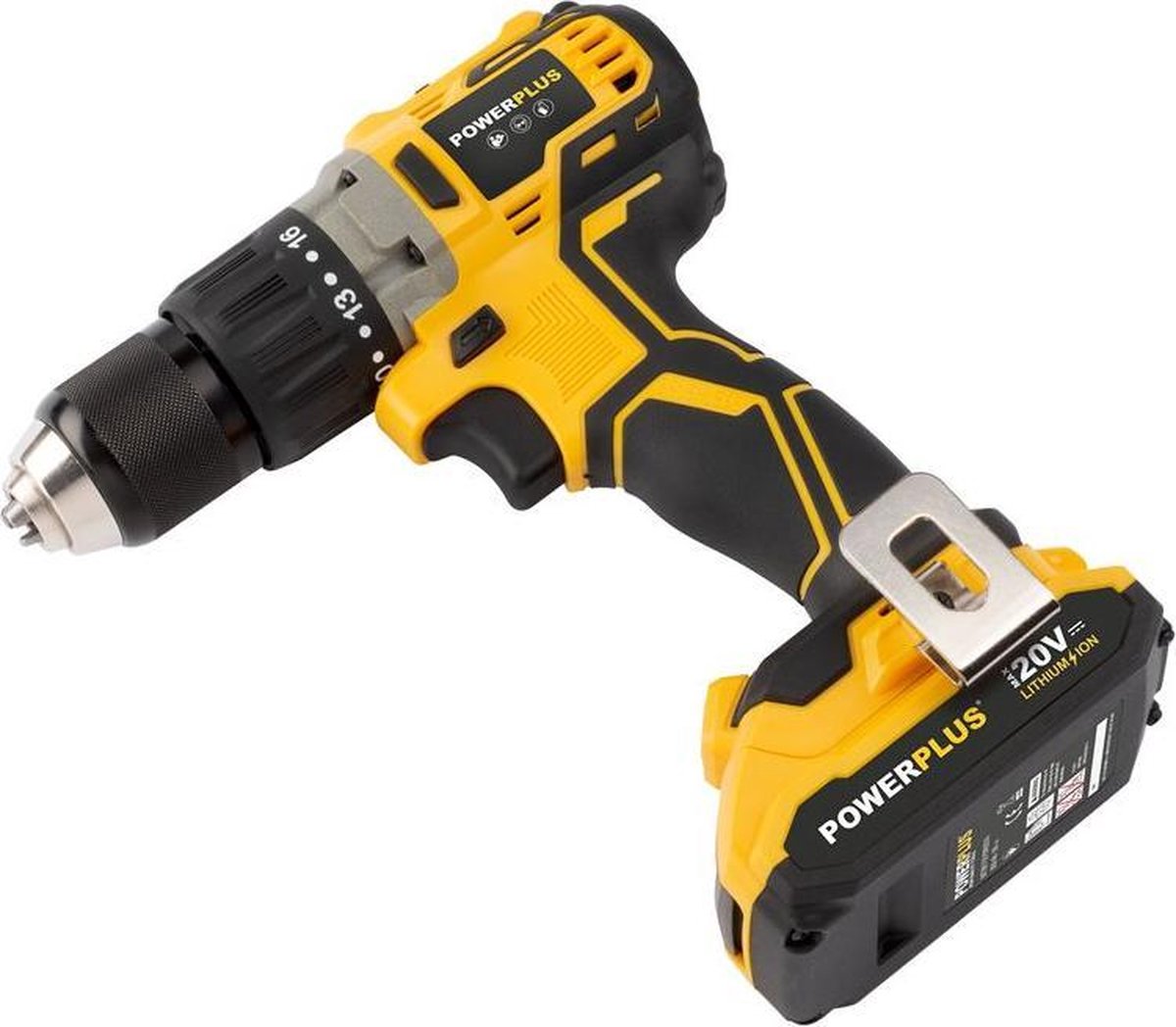 Powerplus POWX00510 Accuboormachine - 20V Li-ion - incl. 2 accu's ...