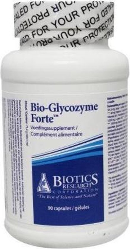 Biotics Glycozyme forte - 90 capsules | bol.com