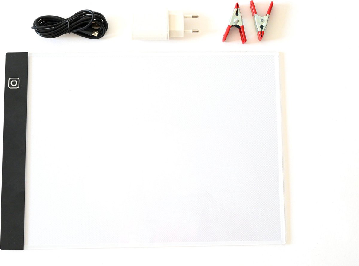 A4 LED Lightpad Tekentafel - Lichtbox - Lichtbak - Teken Lichtbord ...