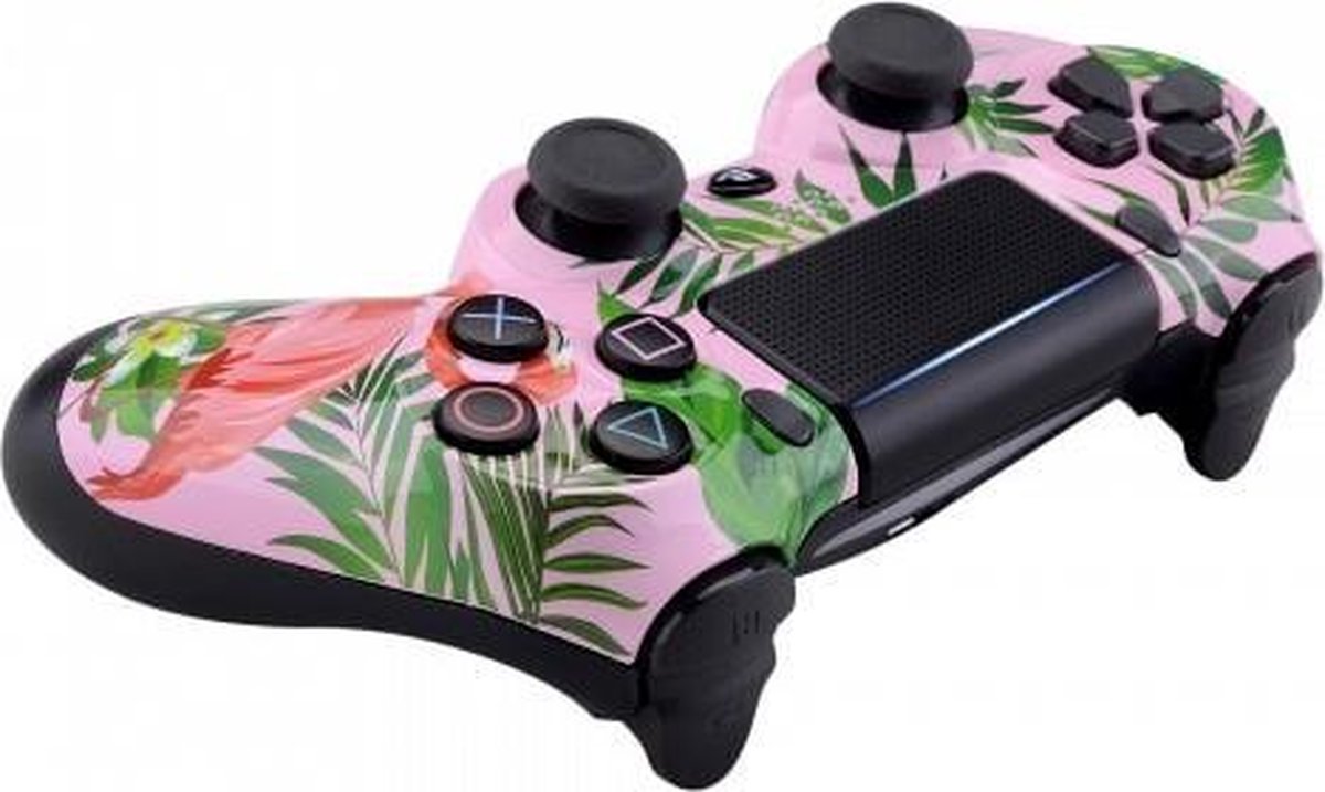PS4, Wireless Dualshock 4 Controller V2 - Flamingo Custom | bol.com