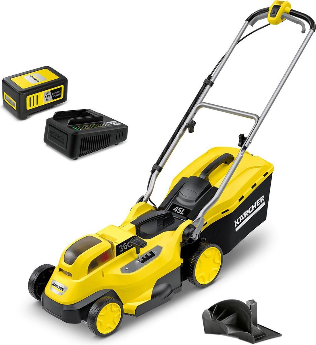 Kärcher Accu Grasmaaier LMO 18-36 inclusief starterpack oplader & Accu ...
