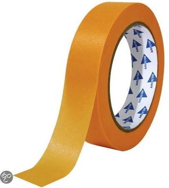 Deltec Masking Tape Original Gold - 24 mm - Voor strakke verfranden ...
