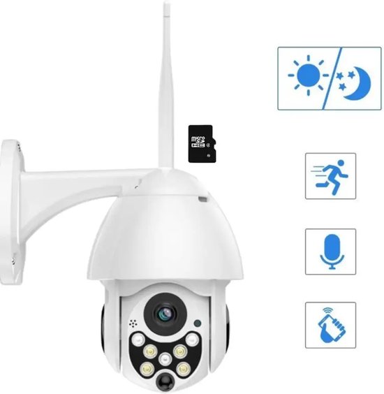 Vyzio - Beveiligingscamera Buiten - Buiten Camera met Nachtzicht - Buitencamera Wifi... | bol