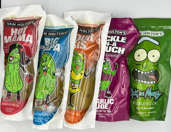Van Holten's Vegan Pickles XL Box voor de Pickle Lovers | bol